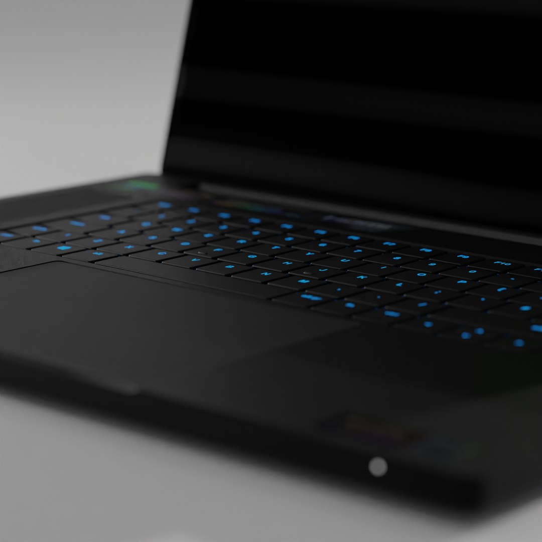 3D Model Razer Blade Pro 17 Gaming Laptop - TurboSquid 1833418