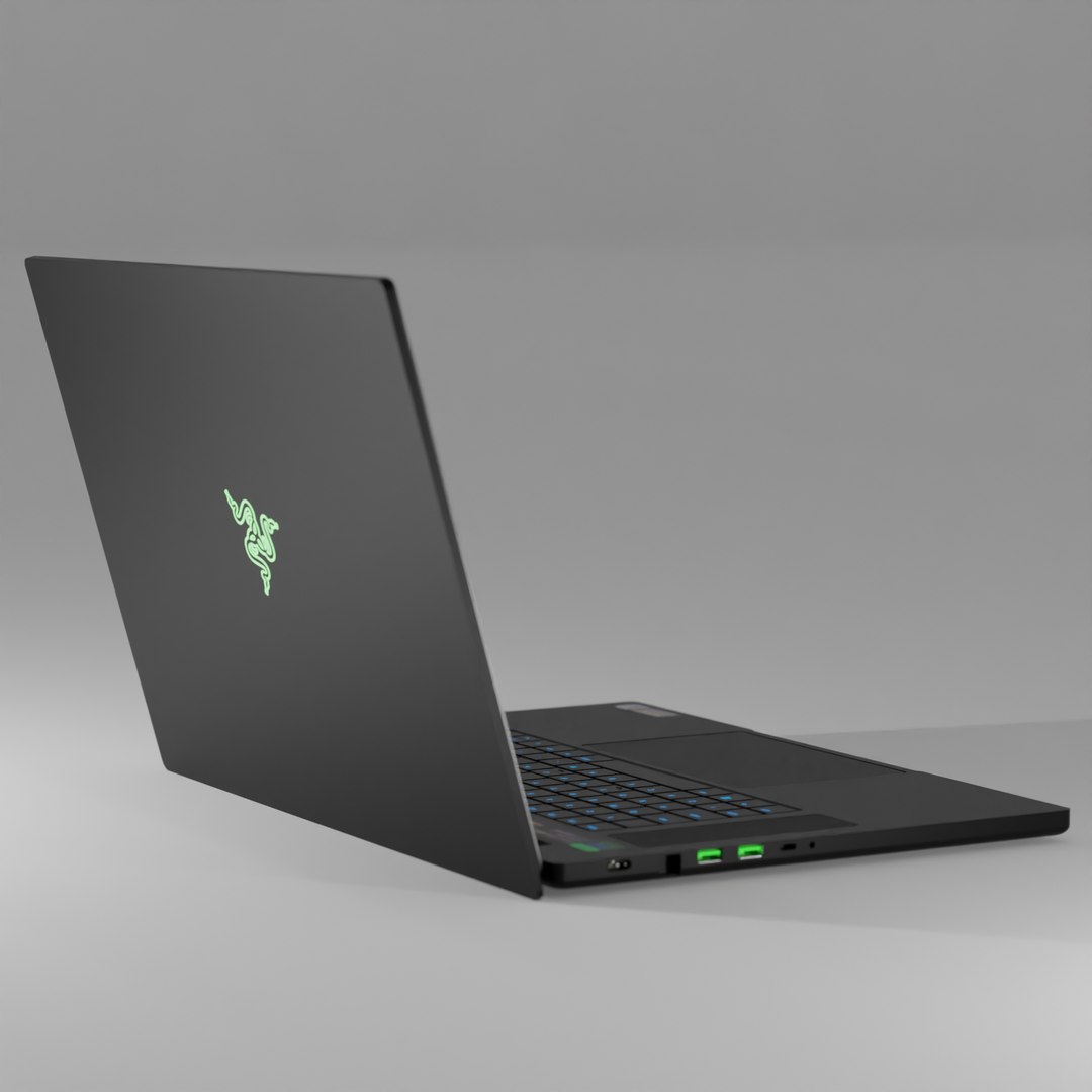 3D Model Razer Blade Pro 17 Gaming Laptop - TurboSquid 1833418