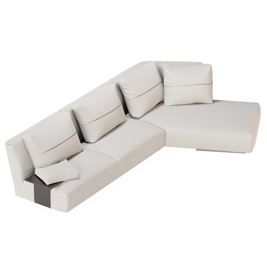 Sofa Ditre Italia ATLANTIS 3D Model - TurboSquid 2397230