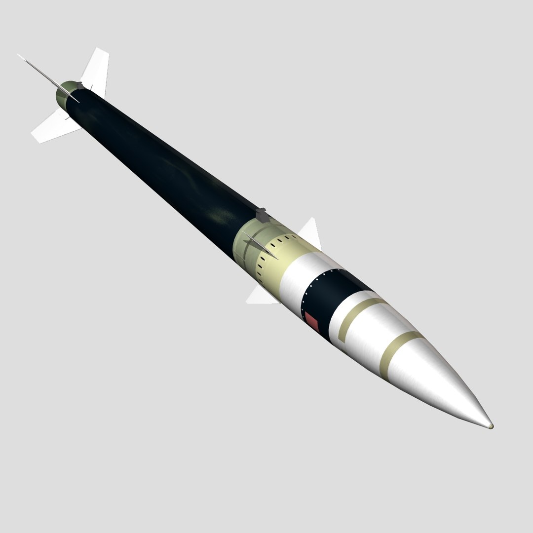 Sounding Rocket Black Brant 3d Dxf