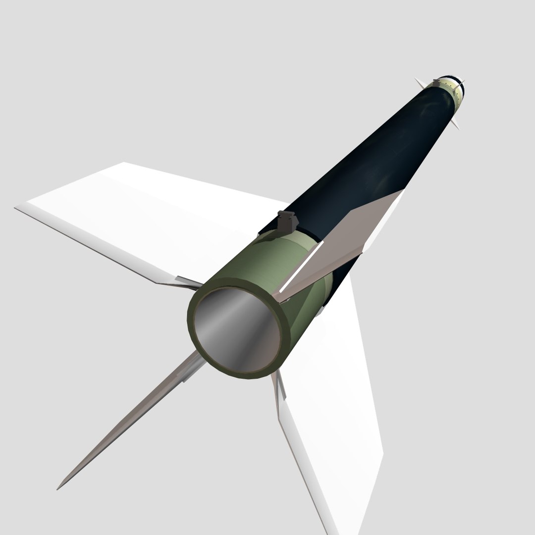 Sounding Rocket Black Brant 3d Dxf
