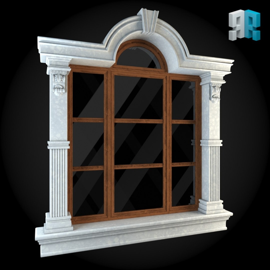 window 3d model