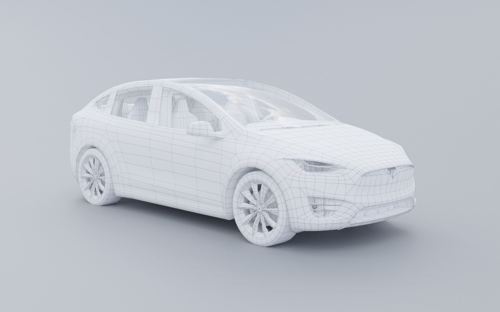 Tesla Car Pack Low-poly 3D Model - TurboSquid 2044992