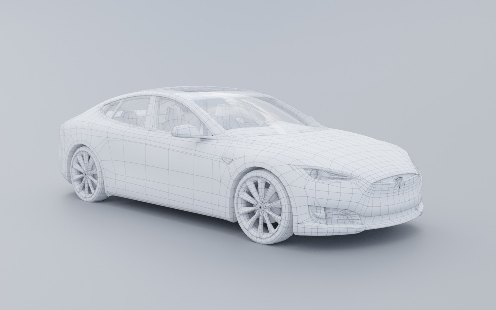 Tesla Car Pack Low-poly 3D Model - TurboSquid 2044992