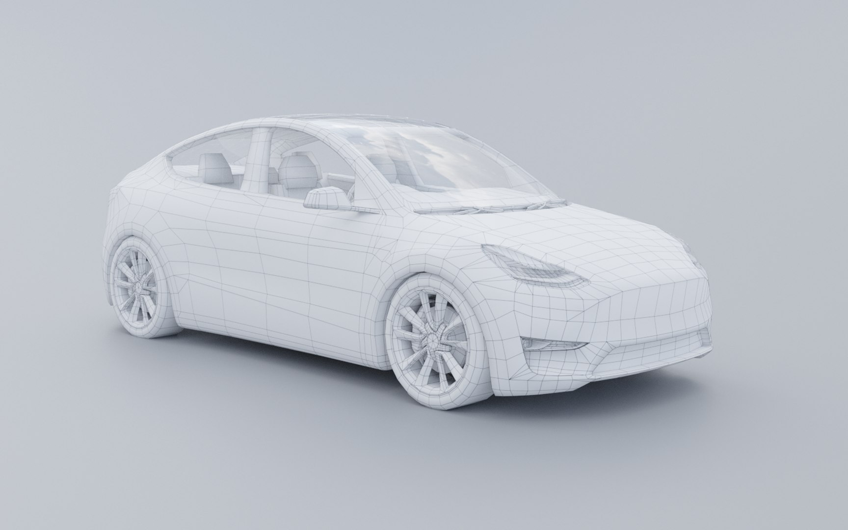Tesla Car Pack Low-poly 3D Model - TurboSquid 2044992