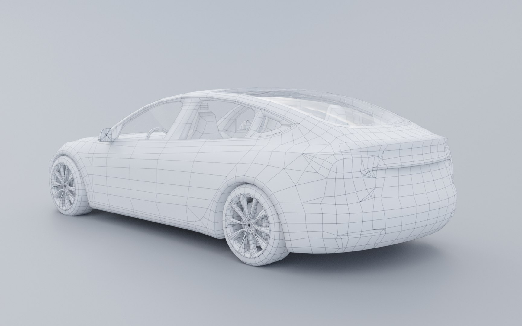 Tesla Car Pack Low-poly 3D Model - TurboSquid 2044992