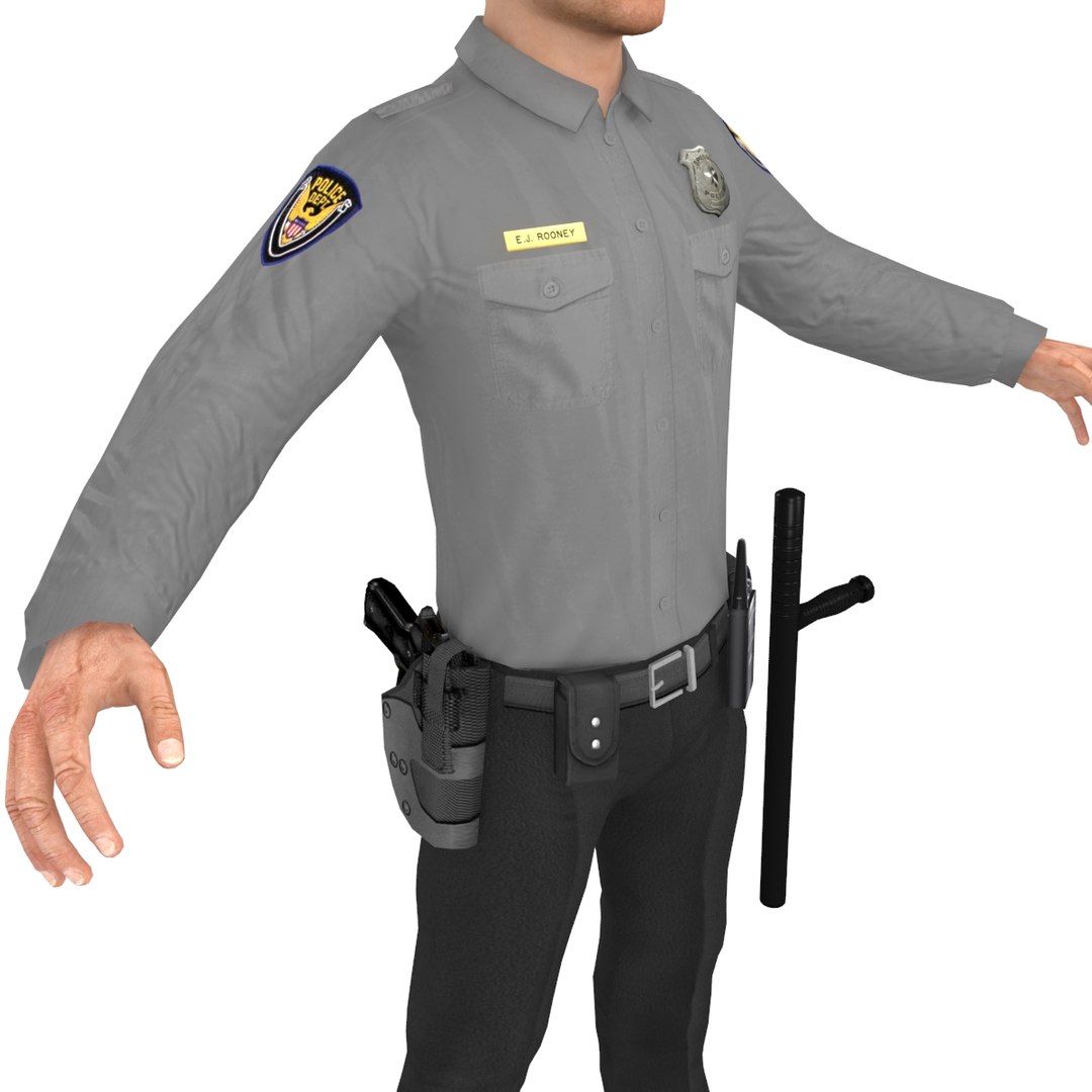 Man gun 3D model - TurboSquid 1353529