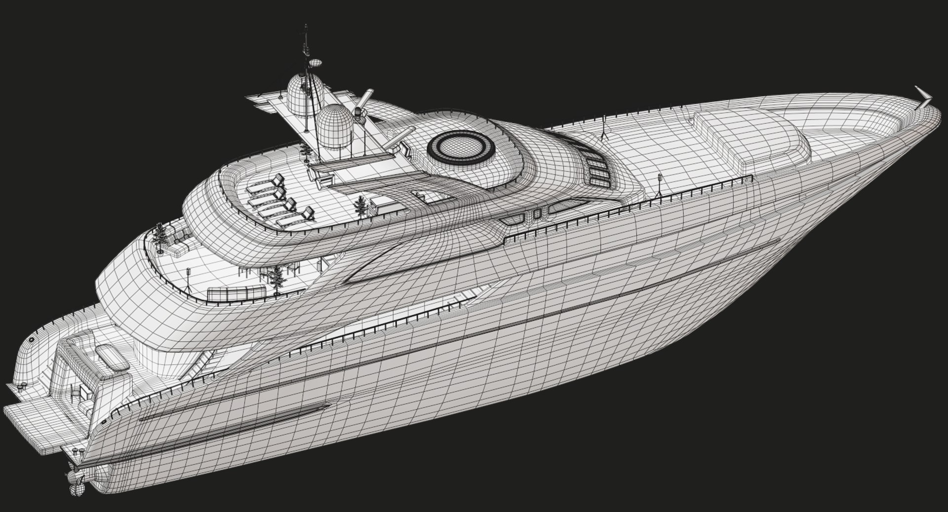 Superyacht g3 3D model - TurboSquid 1421683