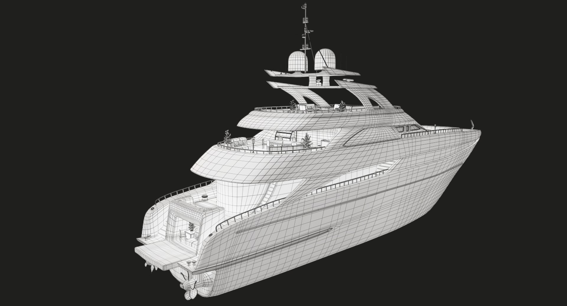 Superyacht G3 3D Model - TurboSquid 1421683