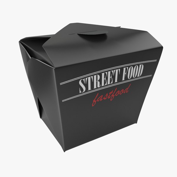 plastic food container 3d 3ds