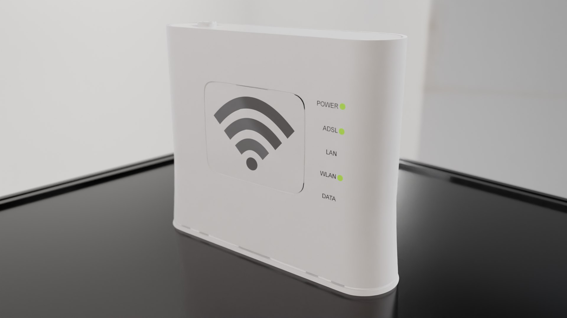 WI-FI ADSL Modem Router Model - TurboSquid 2057865