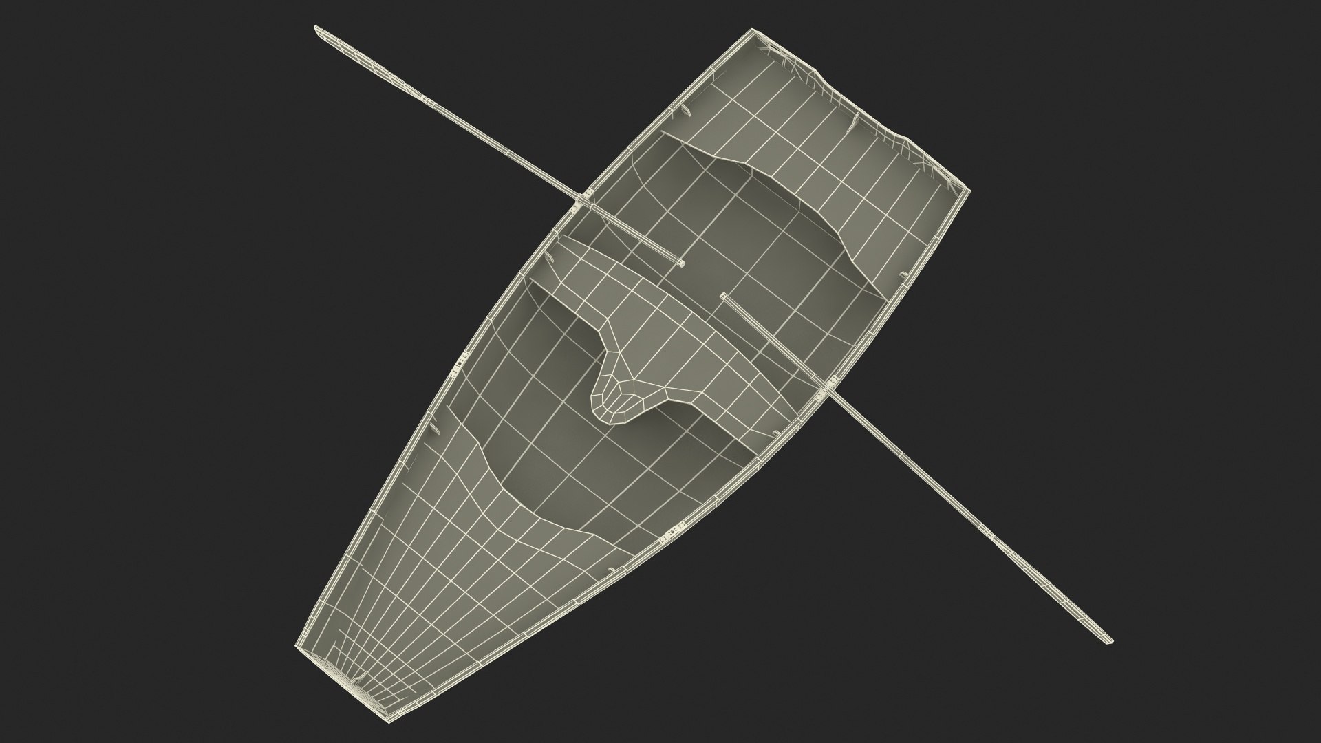 3D Ultralight Dinghy Kit Model - TurboSquid 2161042
