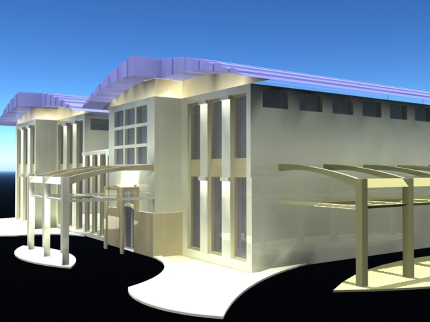 Free Gym Gymnasium 3d Model