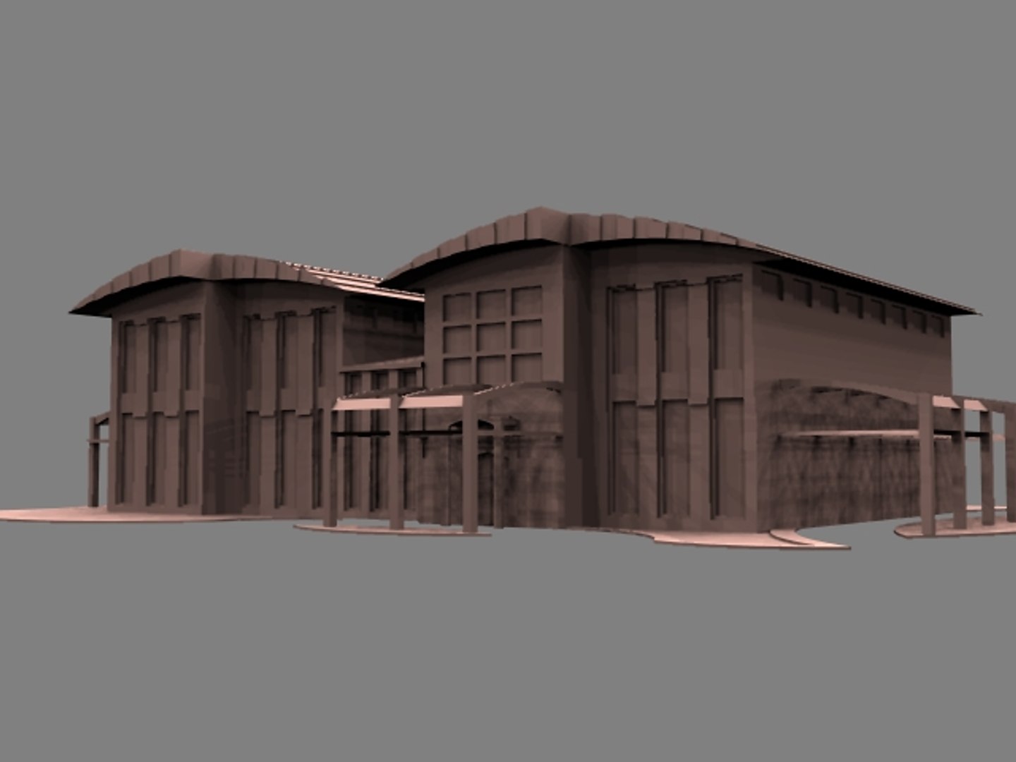 Free Gym Gymnasium 3d Model