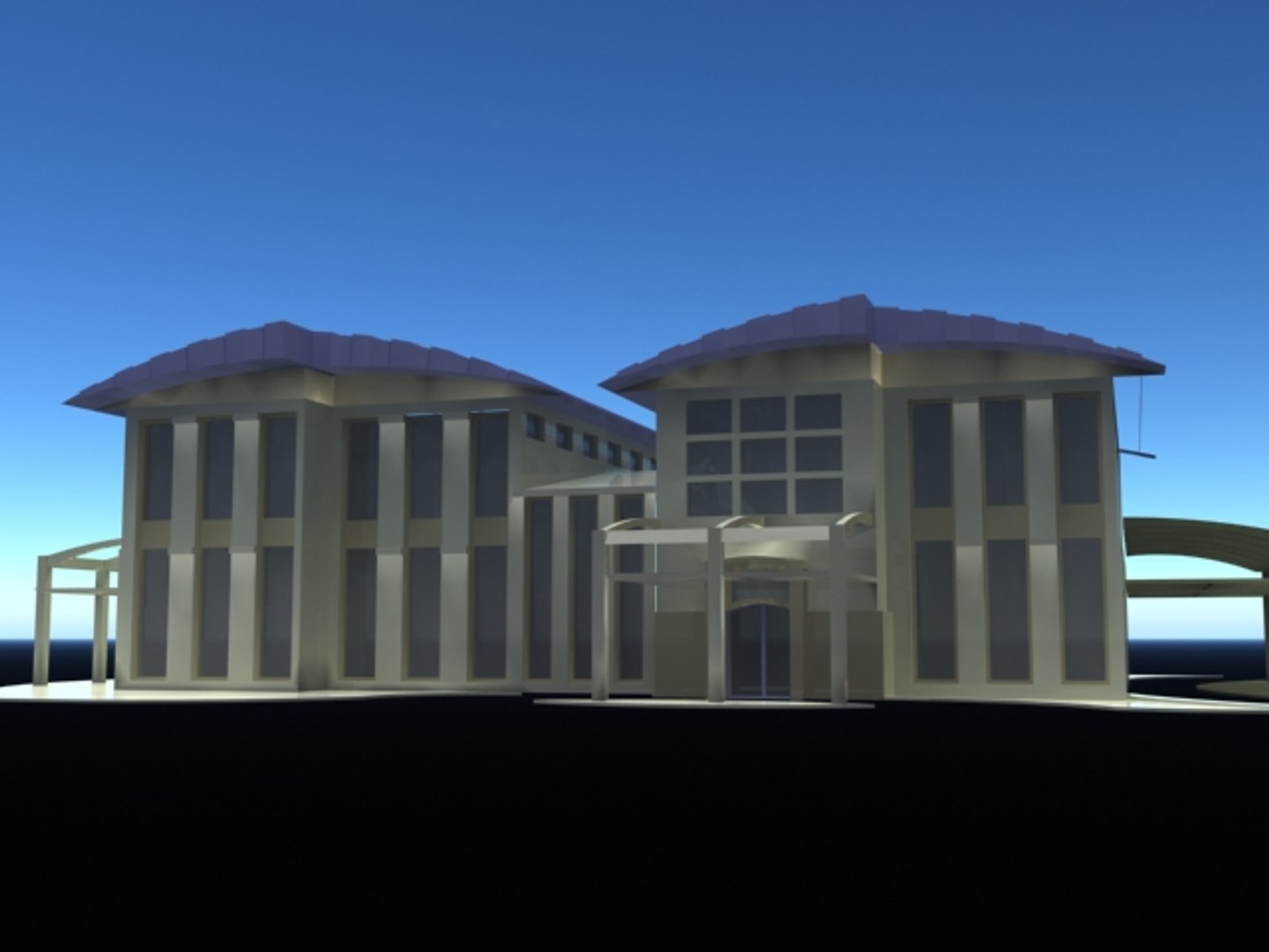 Free Gym Gymnasium 3d Model