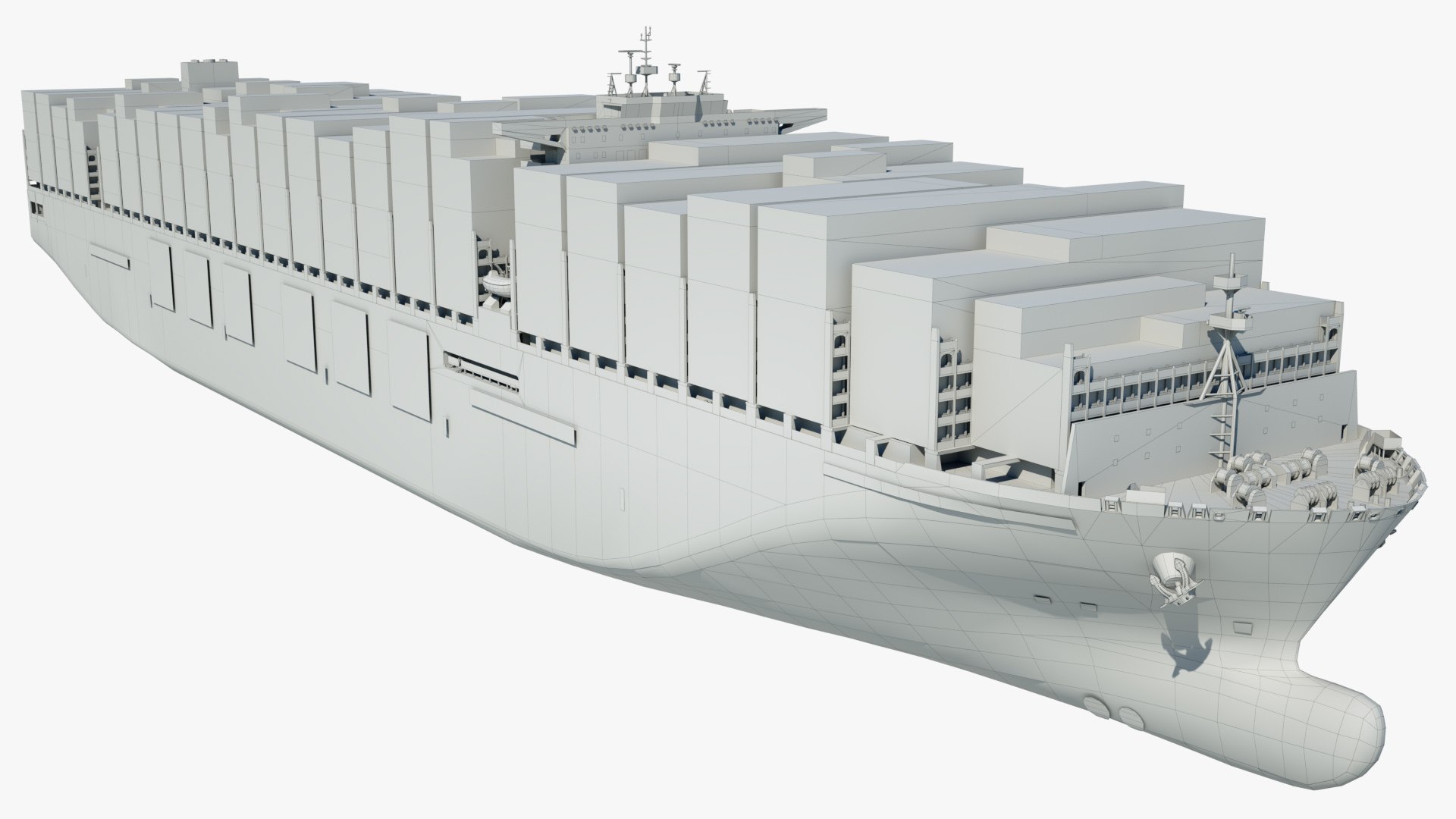 3D BIG Container Ship Collection Vol.12 model - TurboSquid 1741122