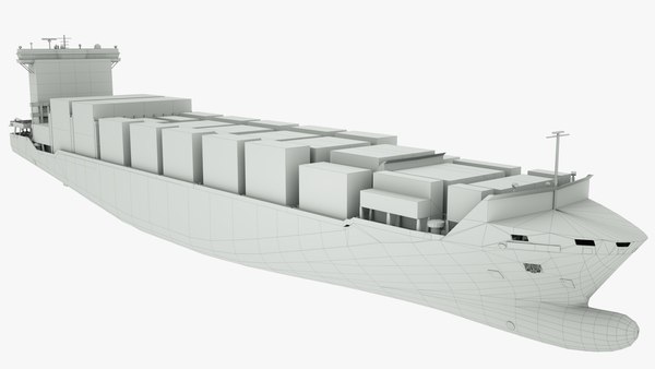 3D BIG Container Ship Collection Vol.12 model - TurboSquid 1741122