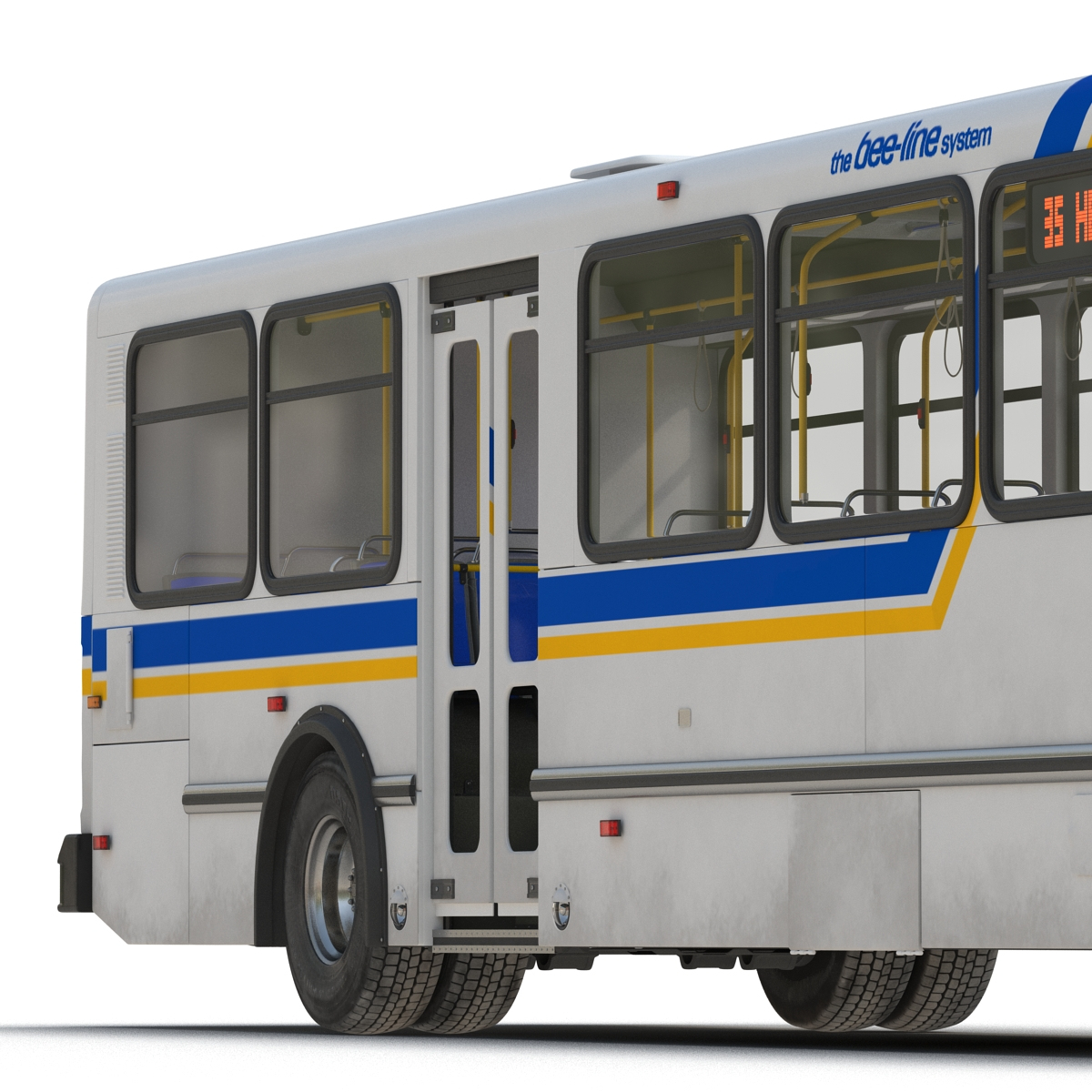 3d orion v transit bus model