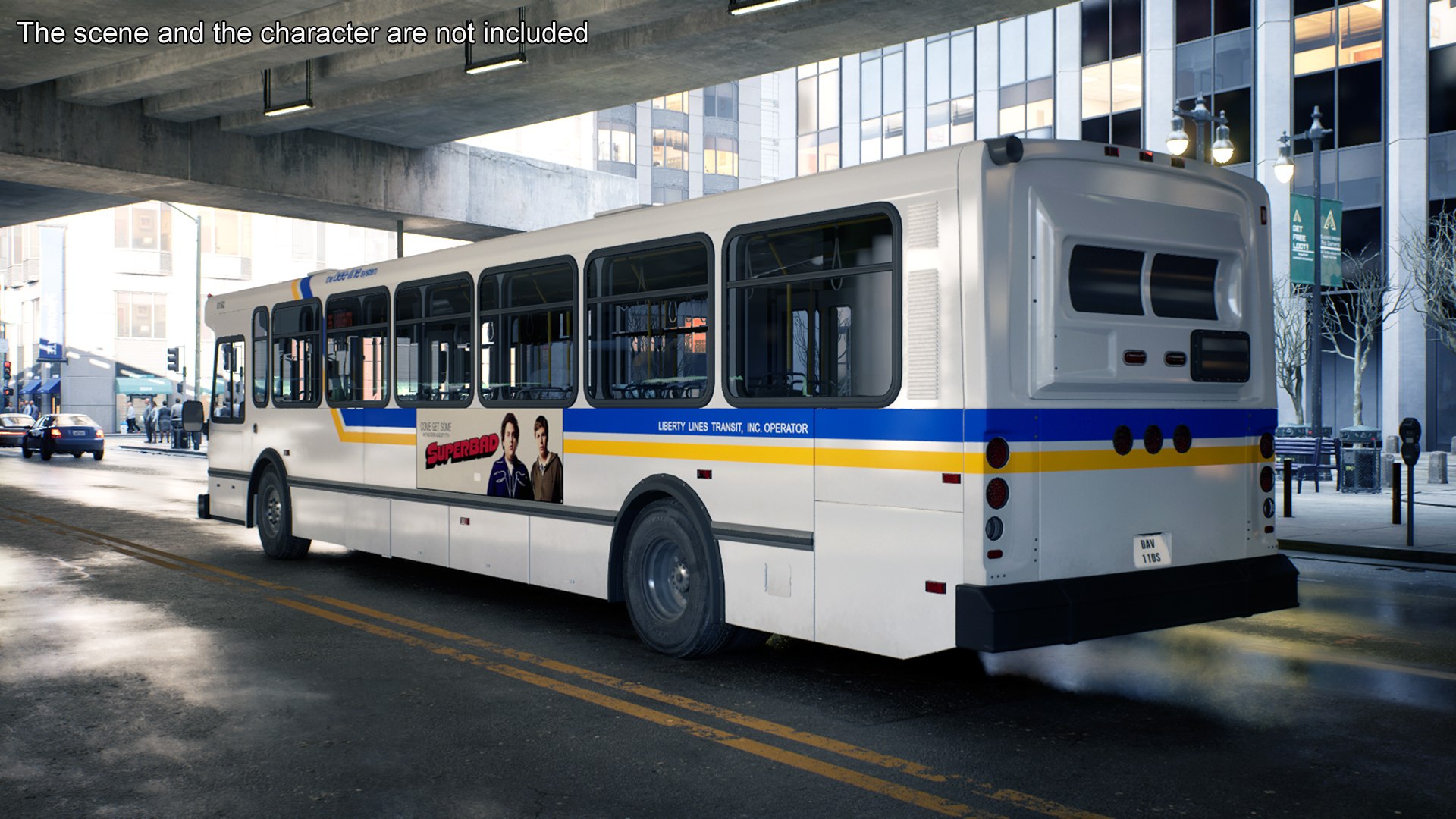 3d Orion V Transit Bus Model