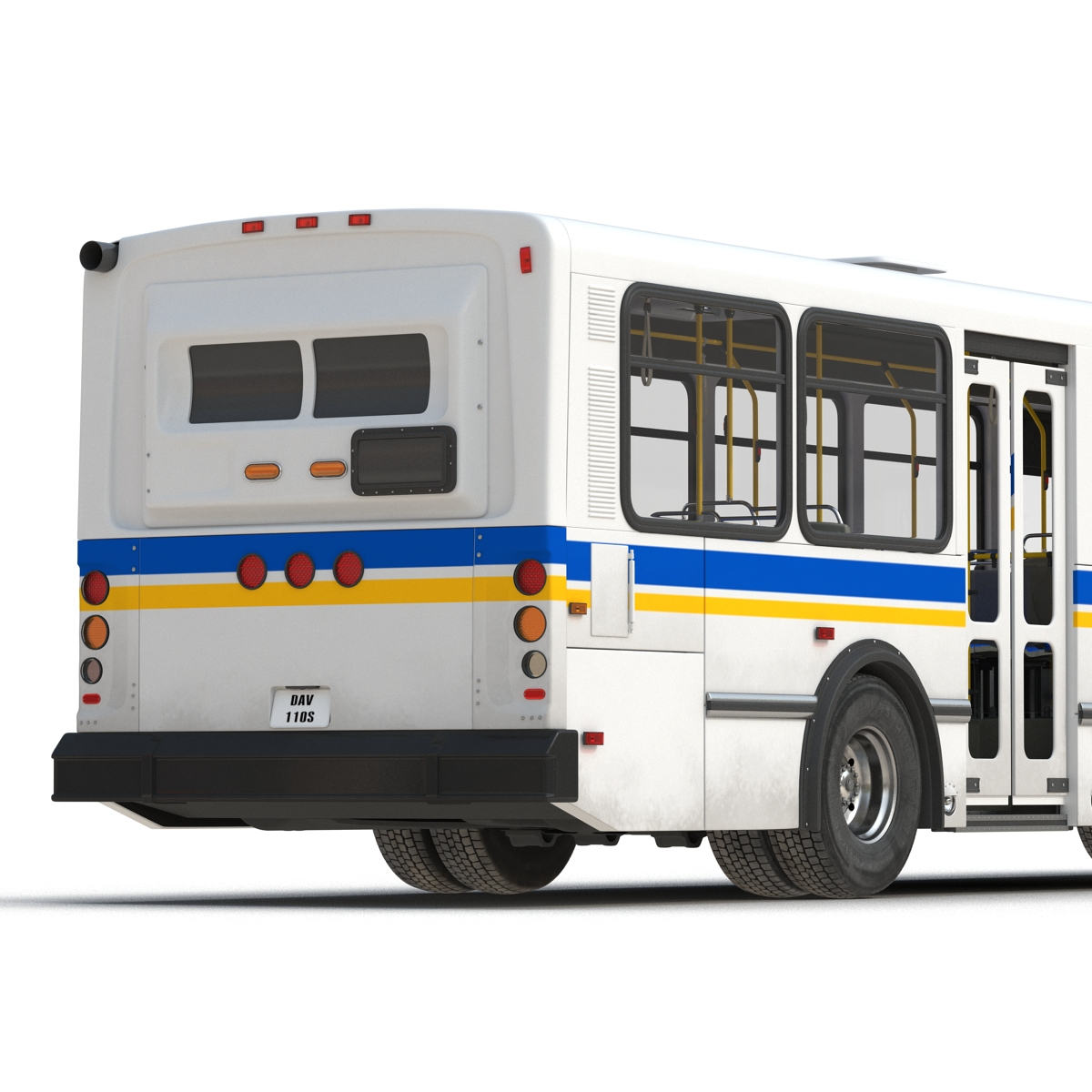 3d orion v transit bus model