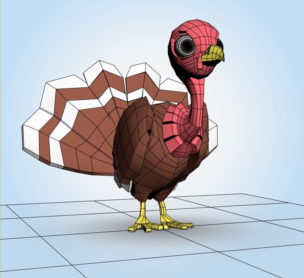 3D Turkey - TurboSquid 1982450