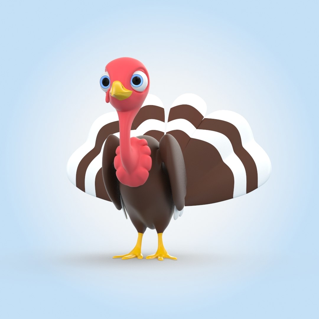 3D Turkey - TurboSquid 1982450