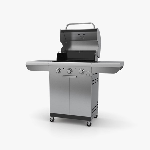 Gas Grill 3D Models for Download | TurboSquid