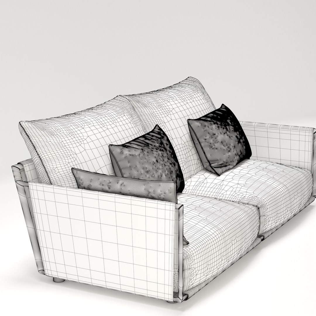 3D Giorgetti Adam Sofa Design Model - TurboSquid 1546319