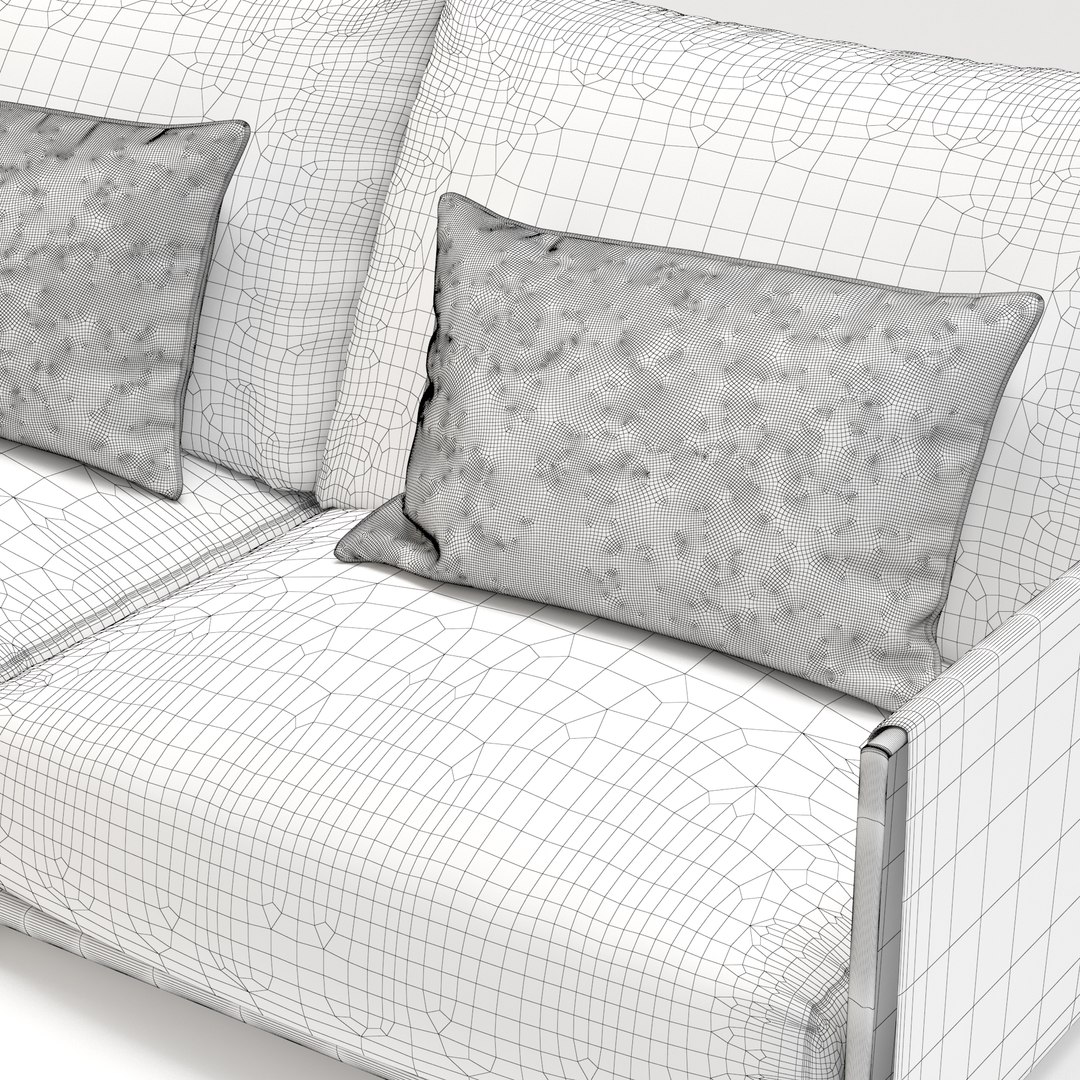 3D Giorgetti Adam Sofa Design Model - TurboSquid 1546319