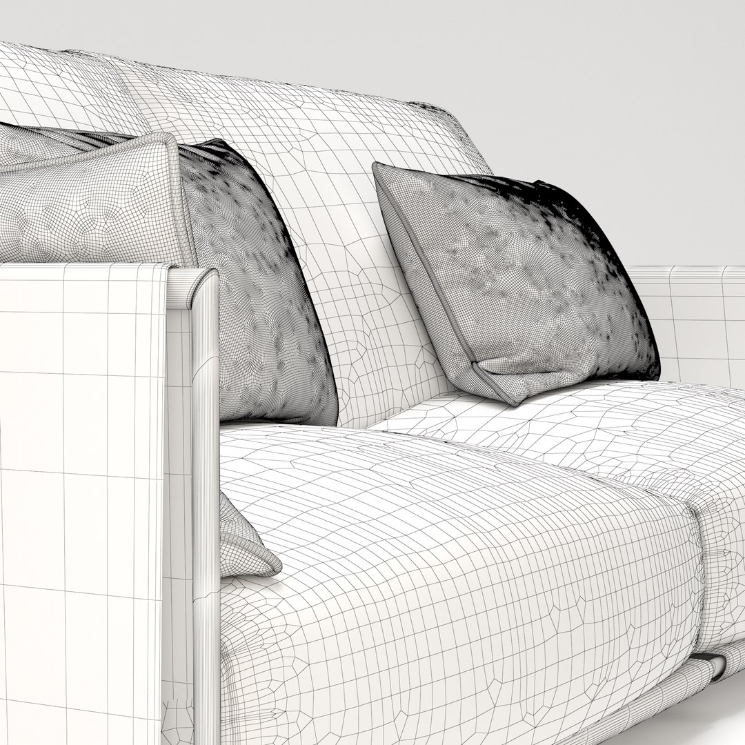 3D Giorgetti Adam Sofa Design Model - TurboSquid 1546319