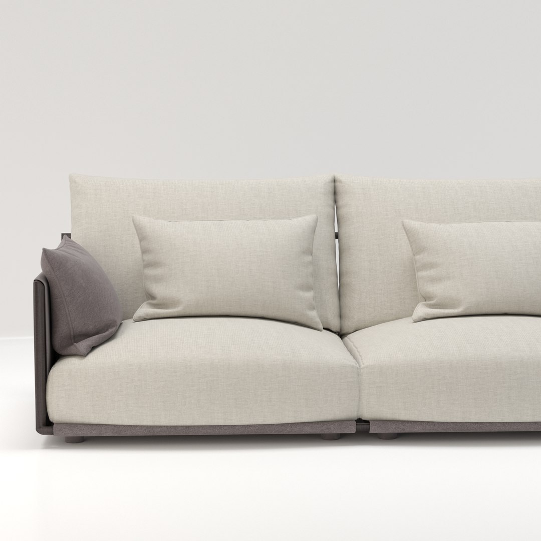 3D Giorgetti Adam Sofa Design Model - TurboSquid 1546319
