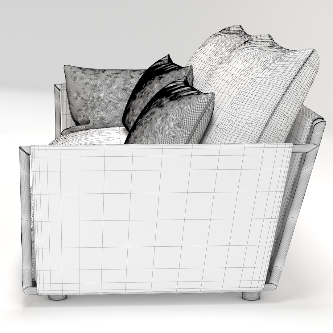 3D Giorgetti Adam Sofa Design Model - TurboSquid 1546319