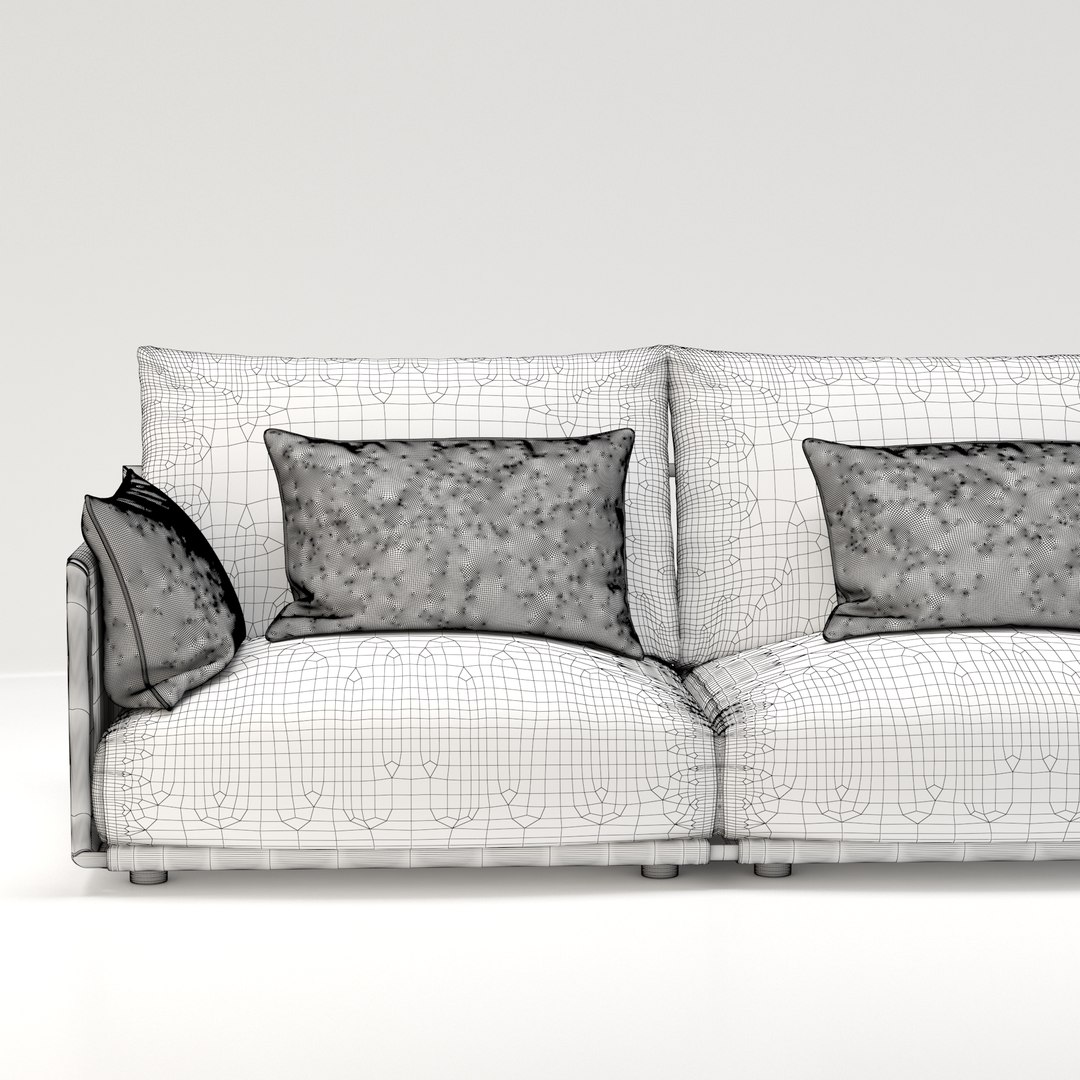 3D Giorgetti Adam Sofa Design Model - TurboSquid 1546319