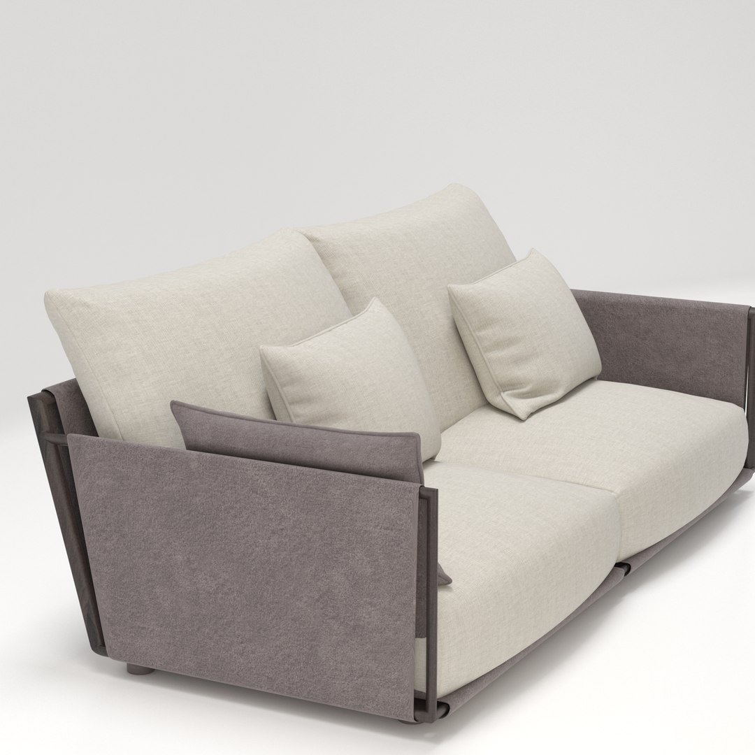 3D Giorgetti Adam Sofa Design Model - TurboSquid 1546319