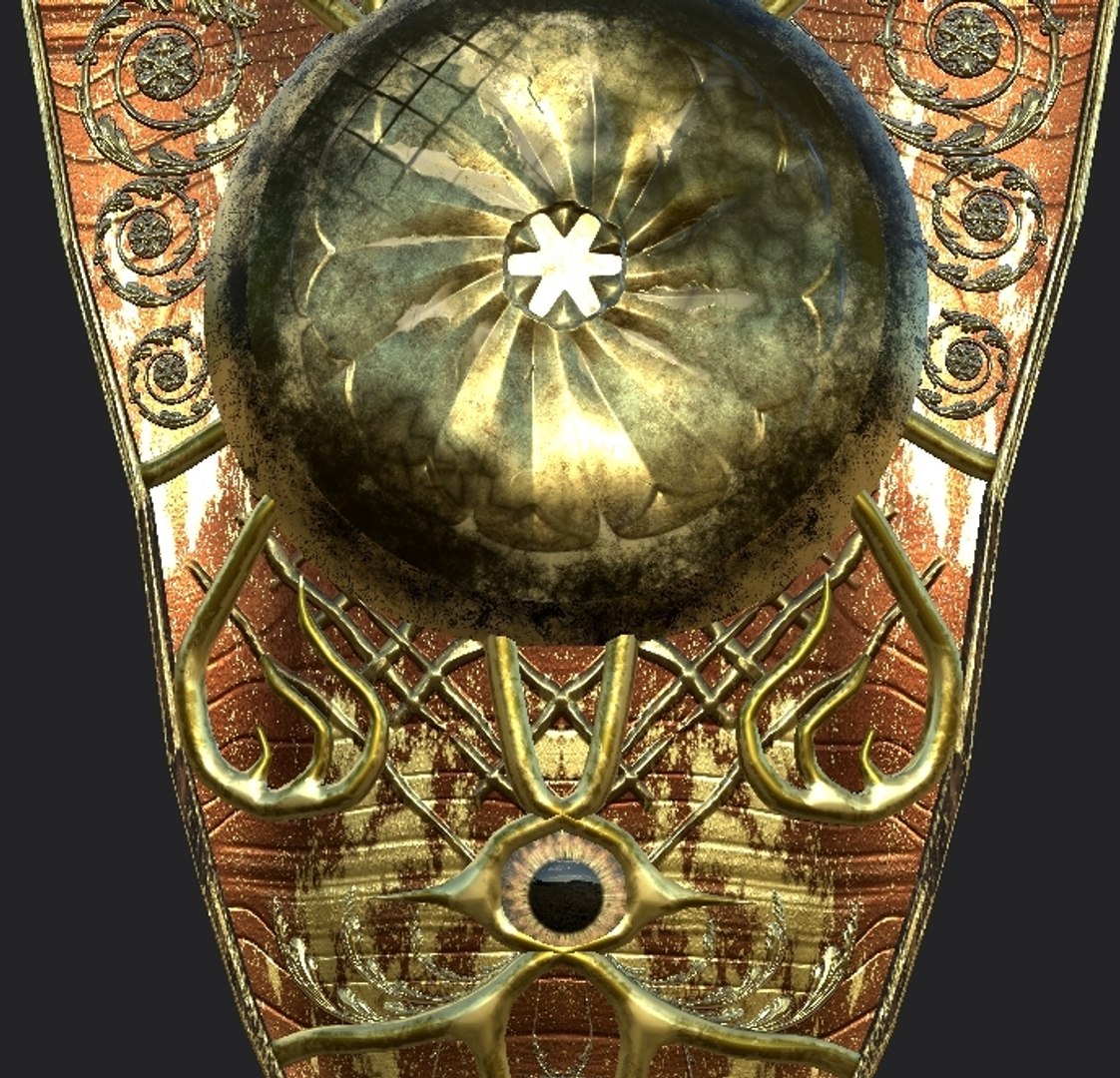 Warrior Heavy Shield 3D Model - TurboSquid 1382280