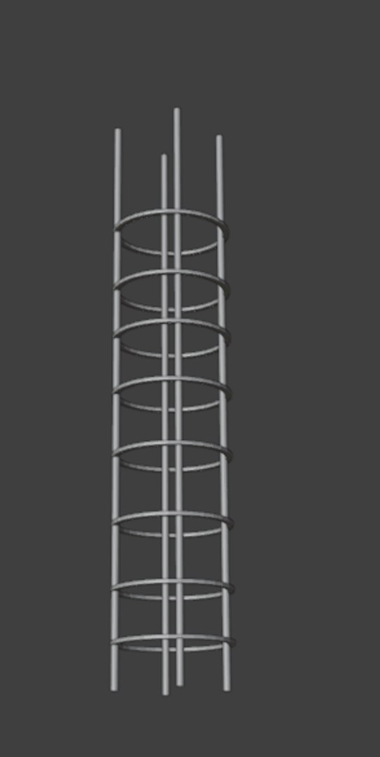 3D Steel Frame 1 - TurboSquid 2313020