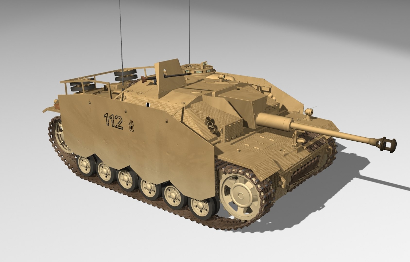 3d Stug Iii Tank