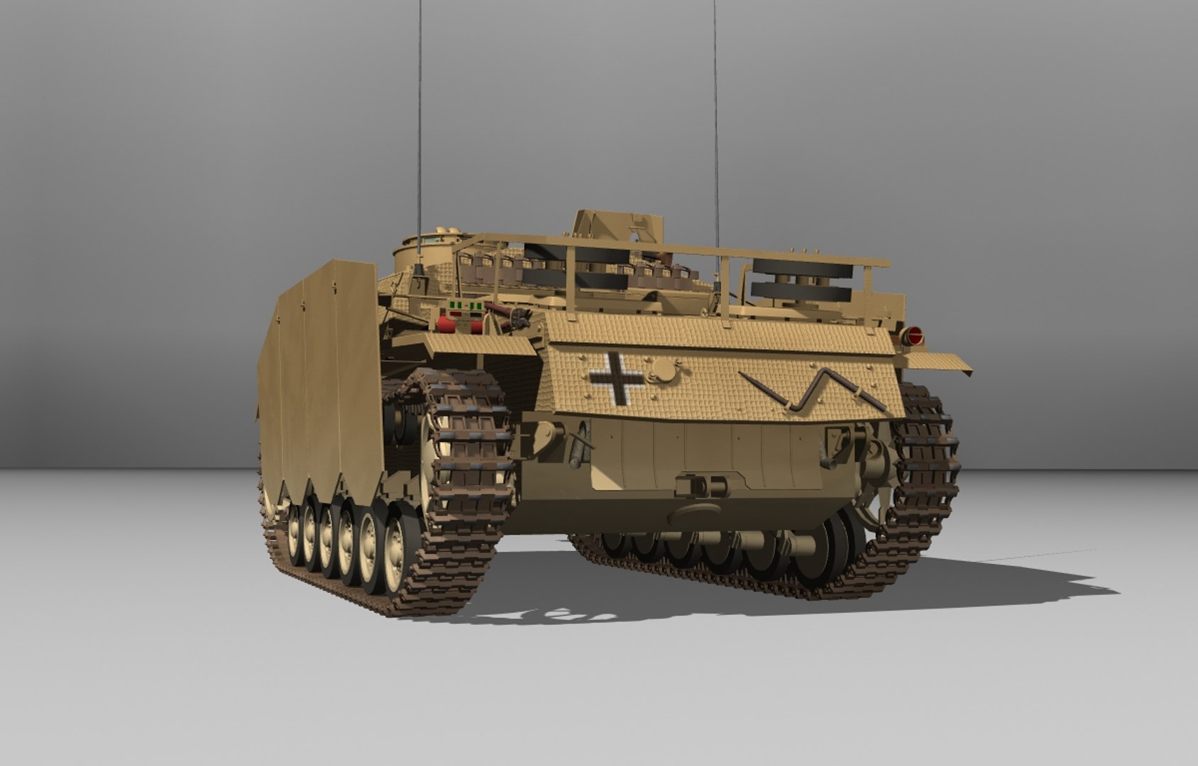 3d Stug Iii Tank