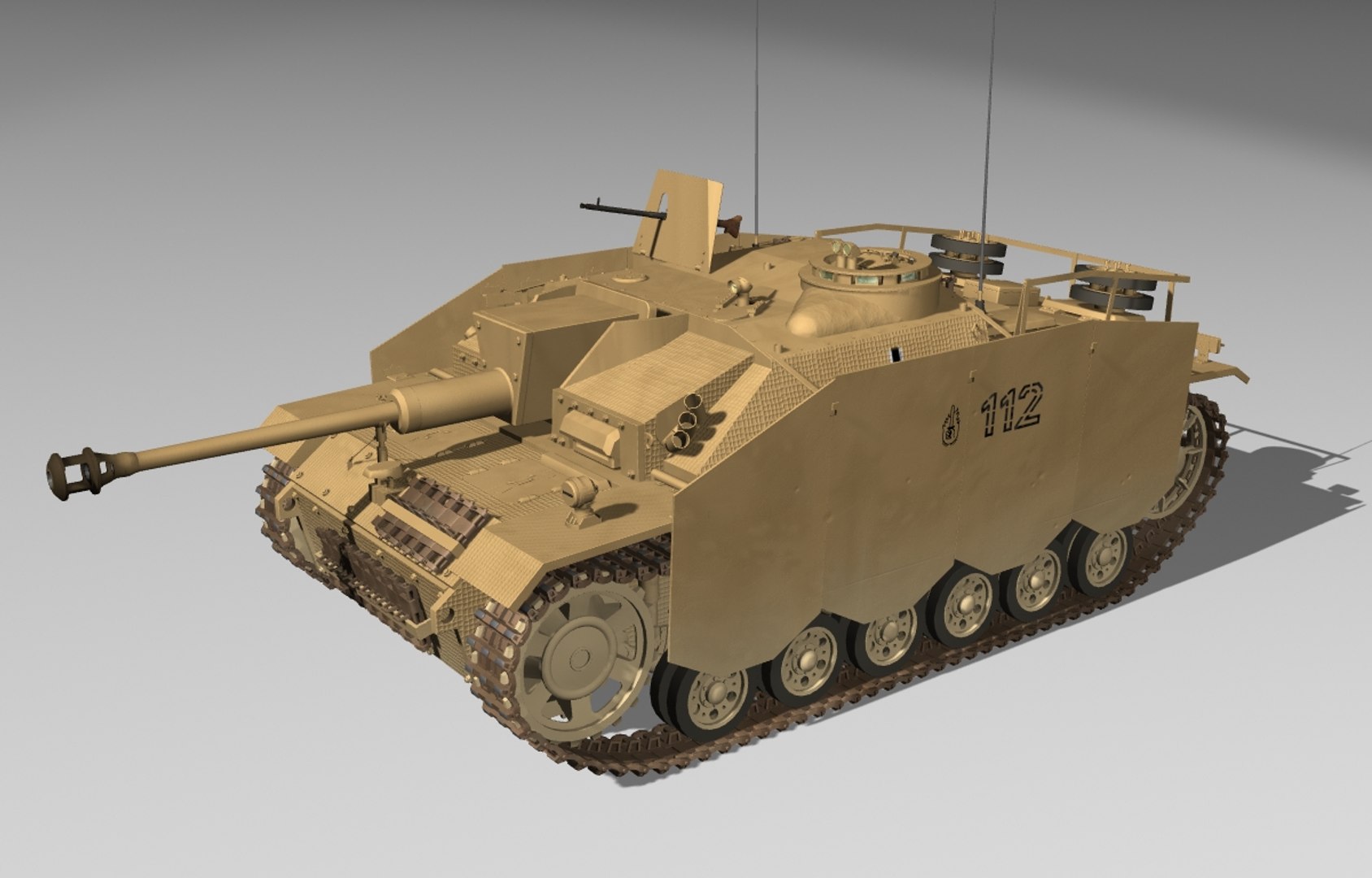 3d Stug Iii Tank