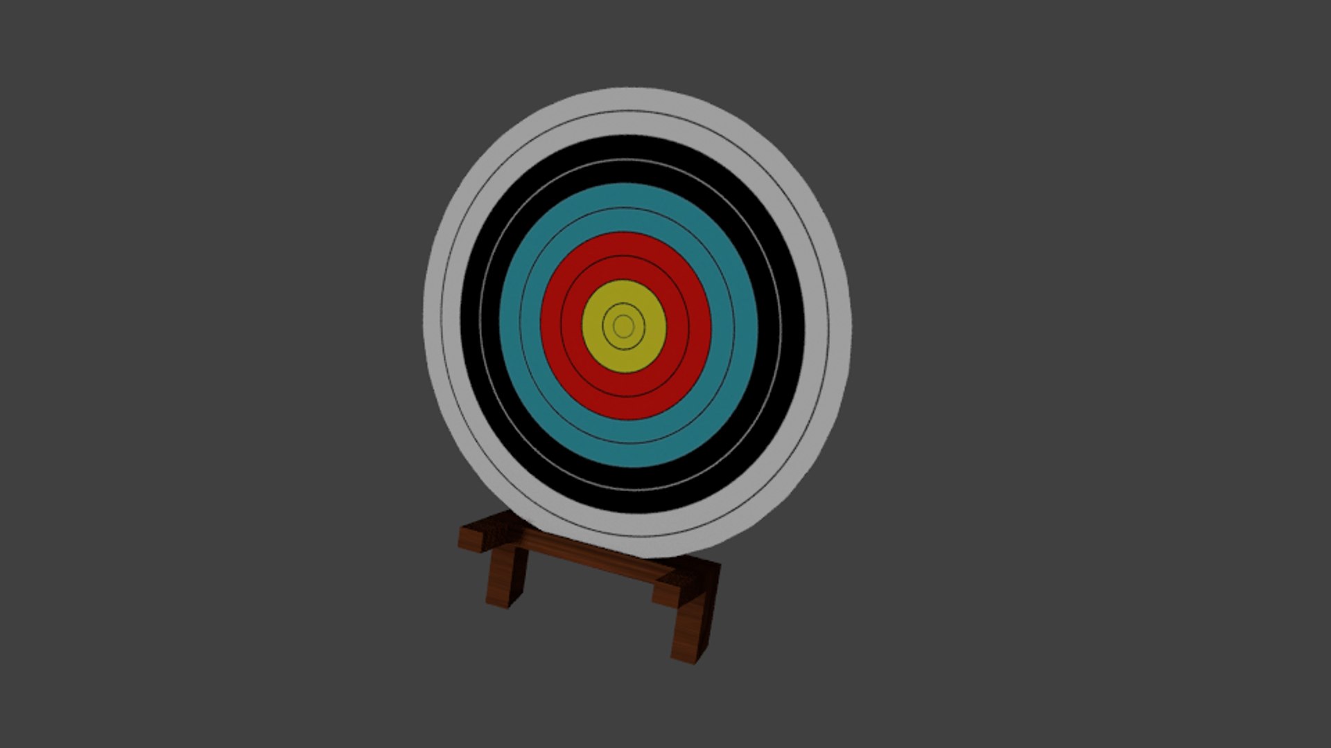 aim archer target fbx