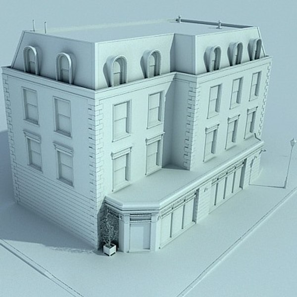 3d model london street