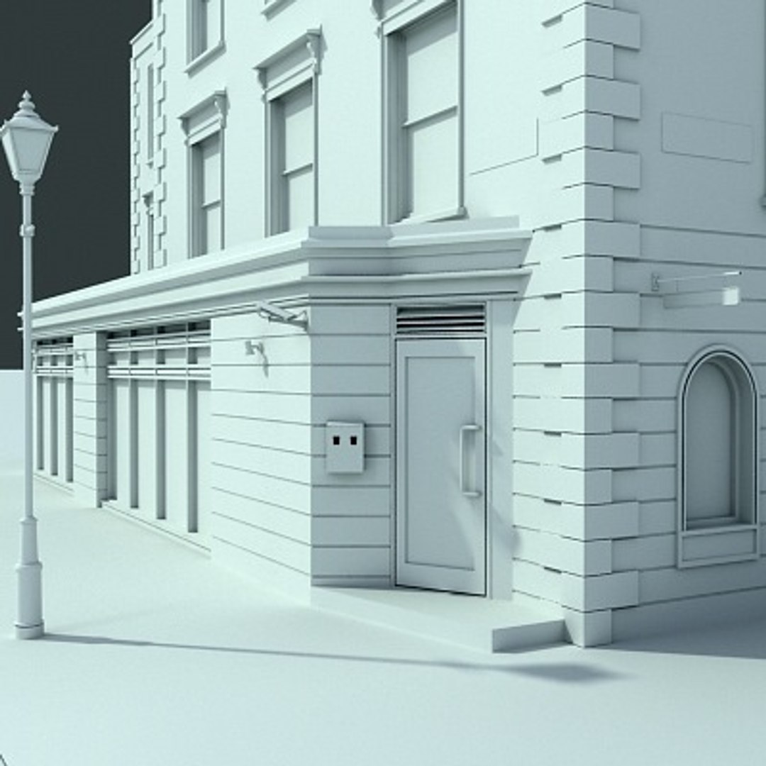 3d Model London Street