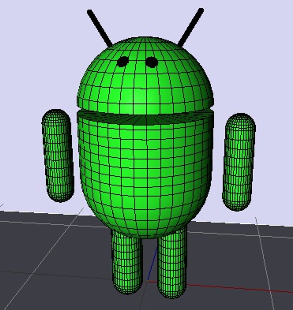 3d Android Model