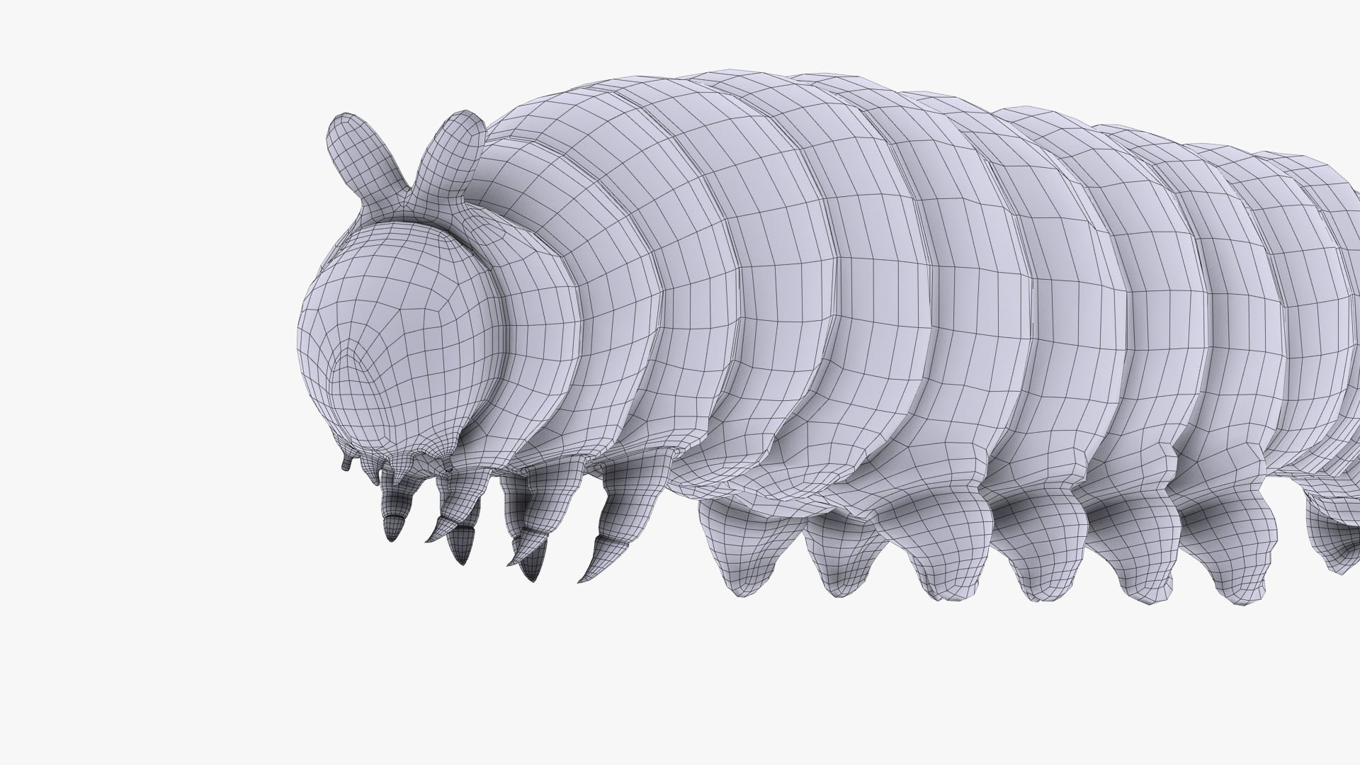 3d model caterpillar