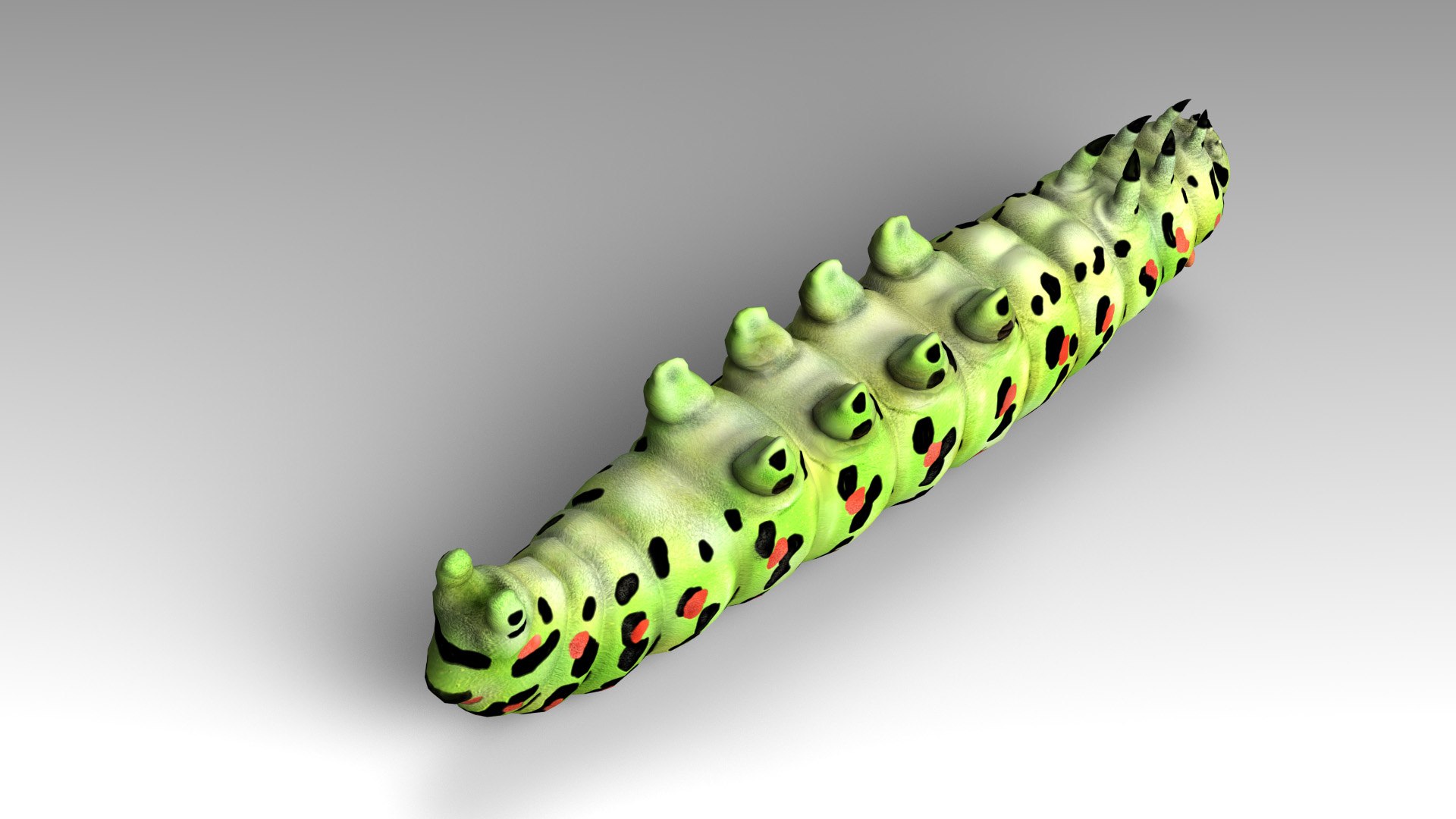 3d model caterpillar