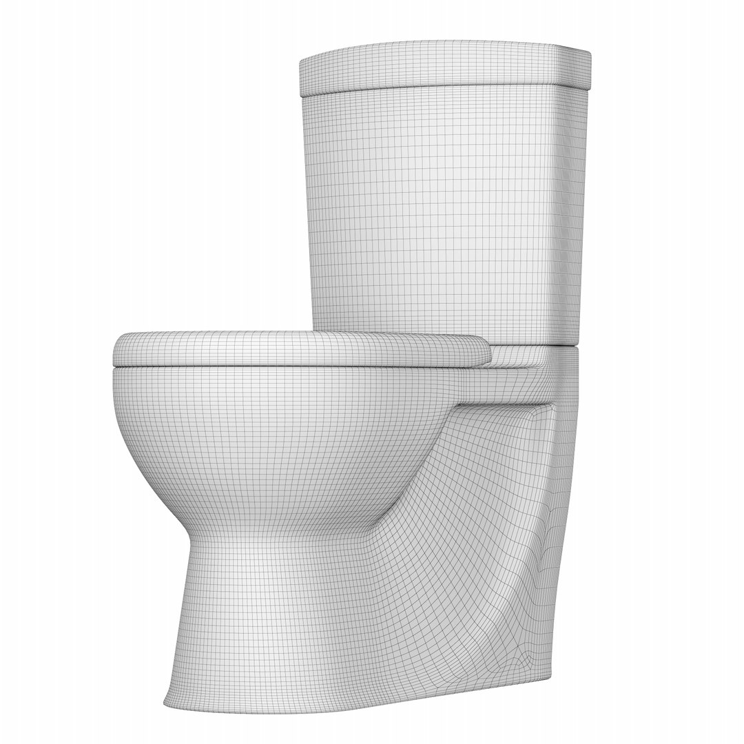Piece Ewc Toilet 3D - TurboSquid 1693621