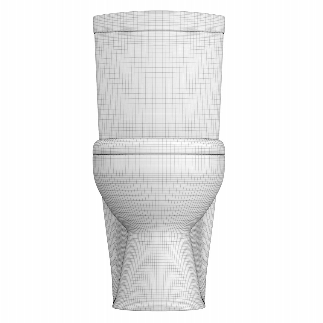 Piece Ewc Toilet 3D - TurboSquid 1693621
