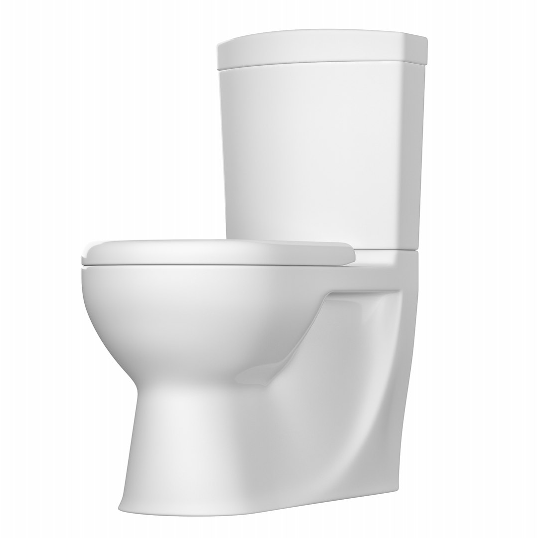 Piece Ewc Toilet 3D - TurboSquid 1693621