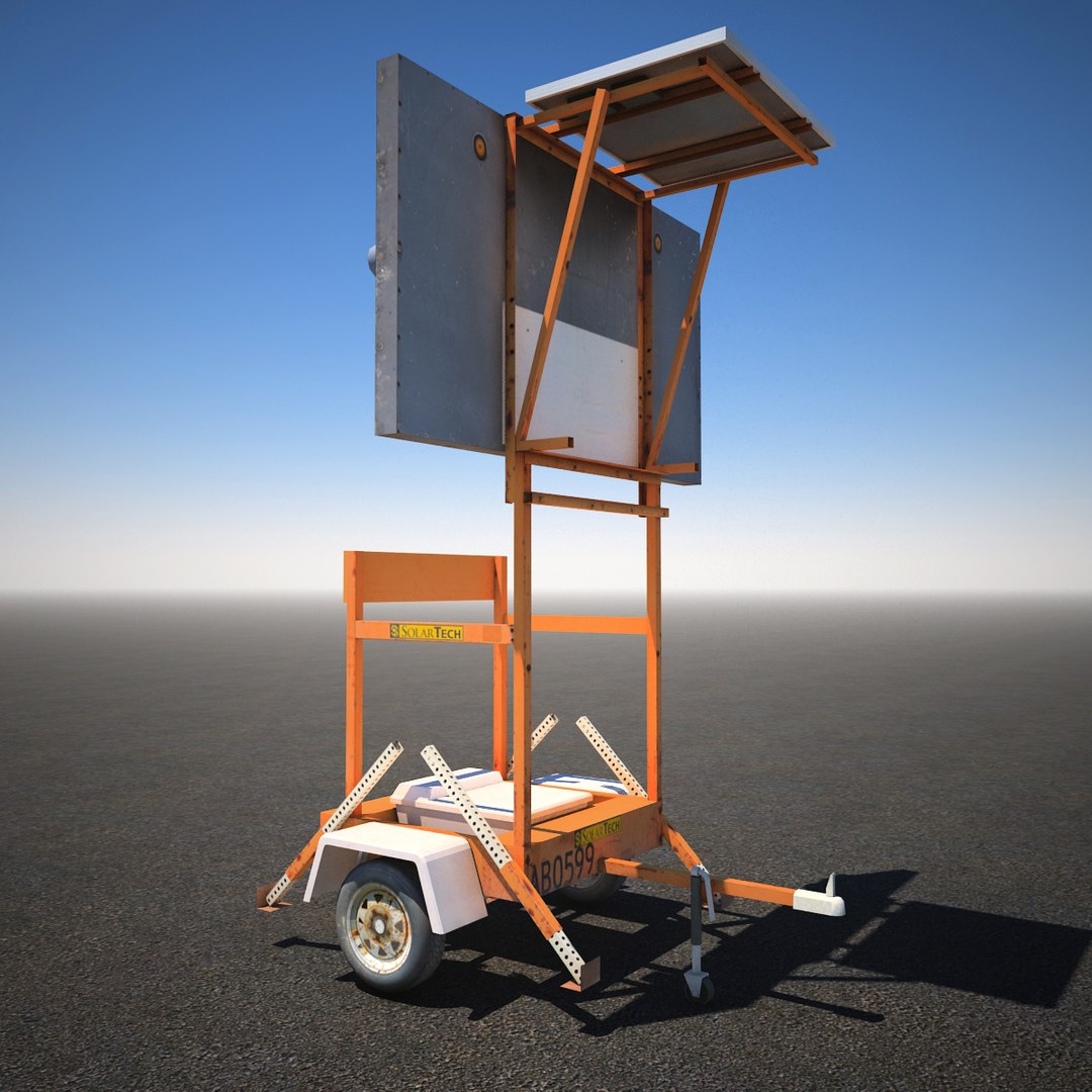 3d Model Combo Pack Construction Lane