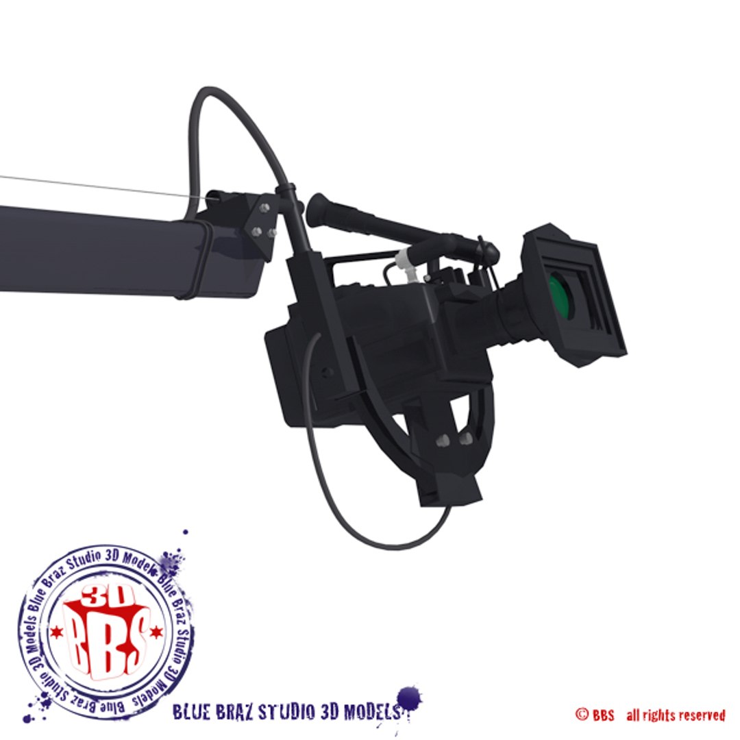Jimmy Jib 3d Model